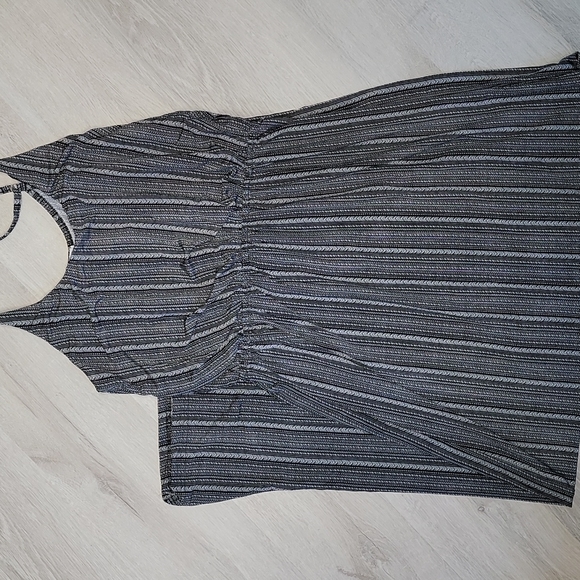 Exist | Dresses | Exist Large Long Slouchy Black White Maxi Tank Dress ...